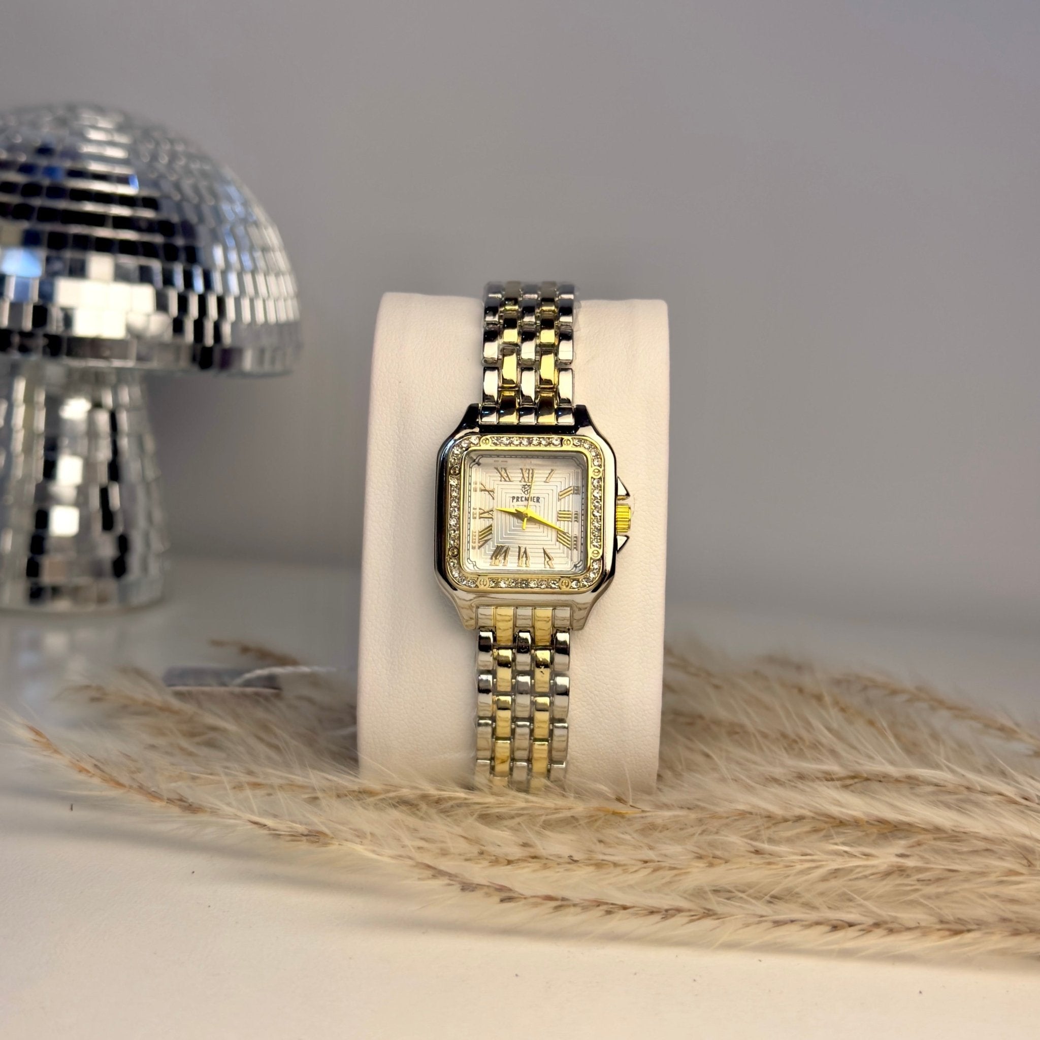 Premier Luxury Dual-Tone Quartz Watch – AESTHETIC WATCHES
